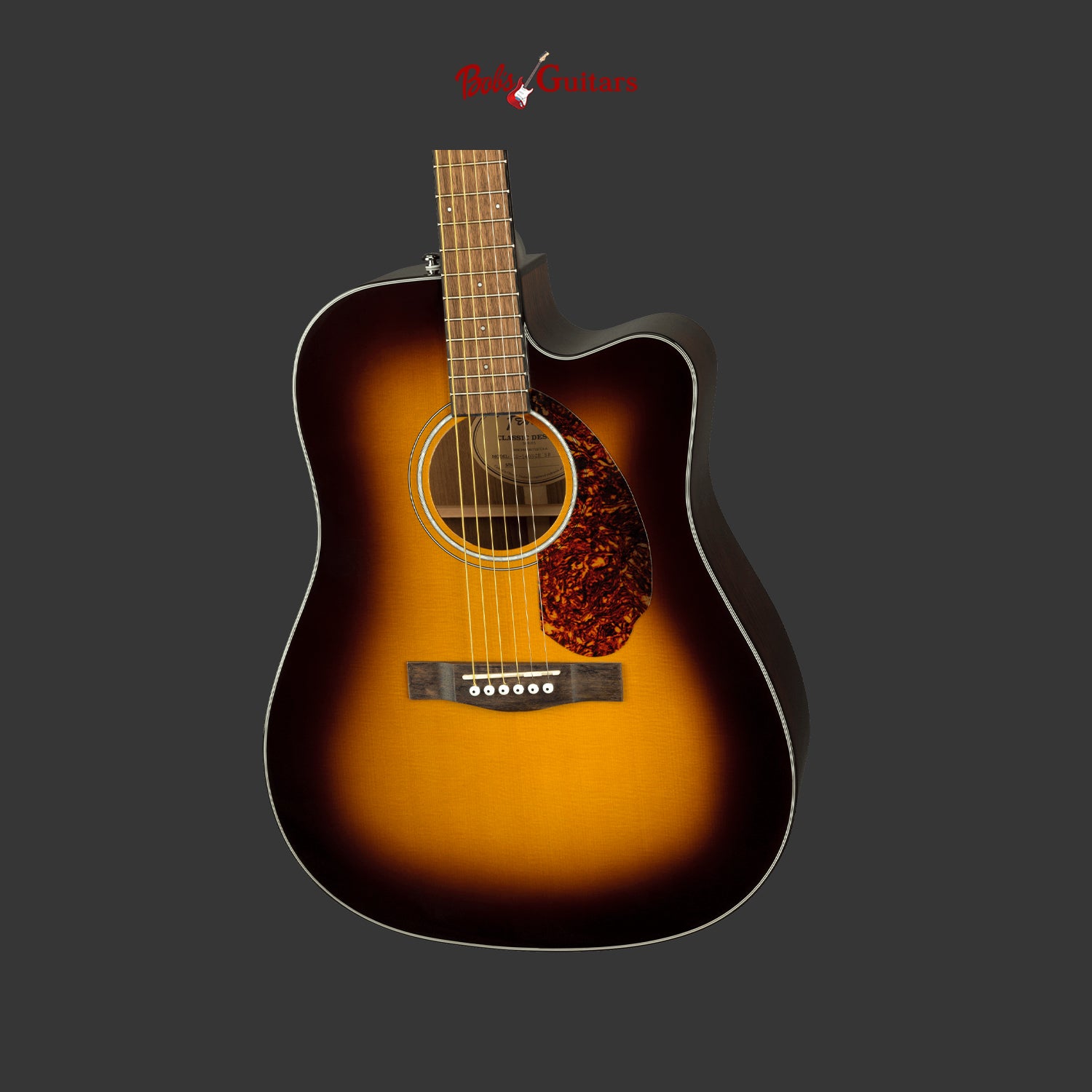 Fender CD-140SCE, Sunburst w/Case, SN: IWA2455710 | Bob's Guitars ~ 40 ...
