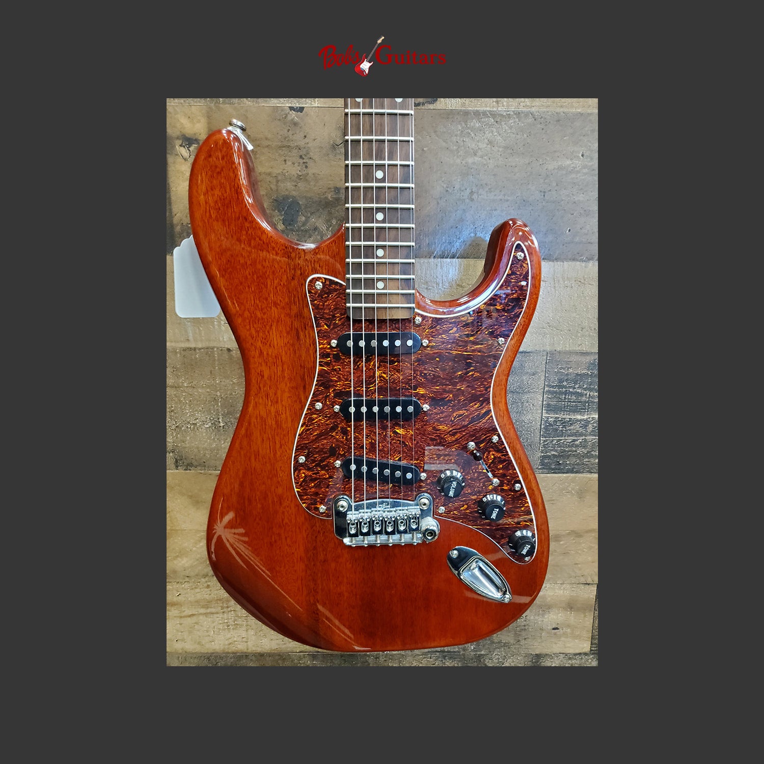 G&L Tribute Series Legacy Strat (Pre-Owned), Translucent Dark Red, SN ...