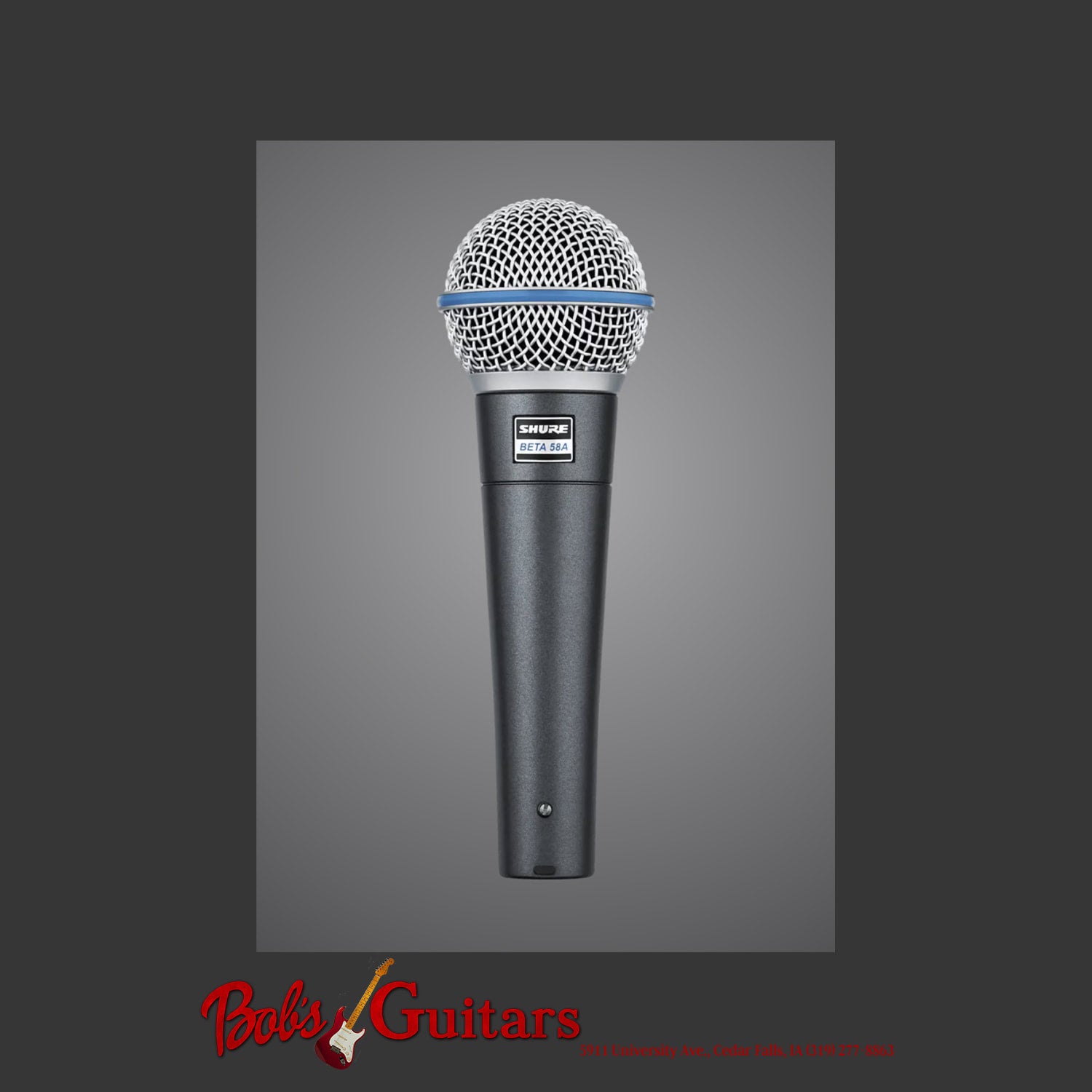 Shure Beta 58A Vocal Microphone | Bob's Guitars ~ 40+ years selling ...