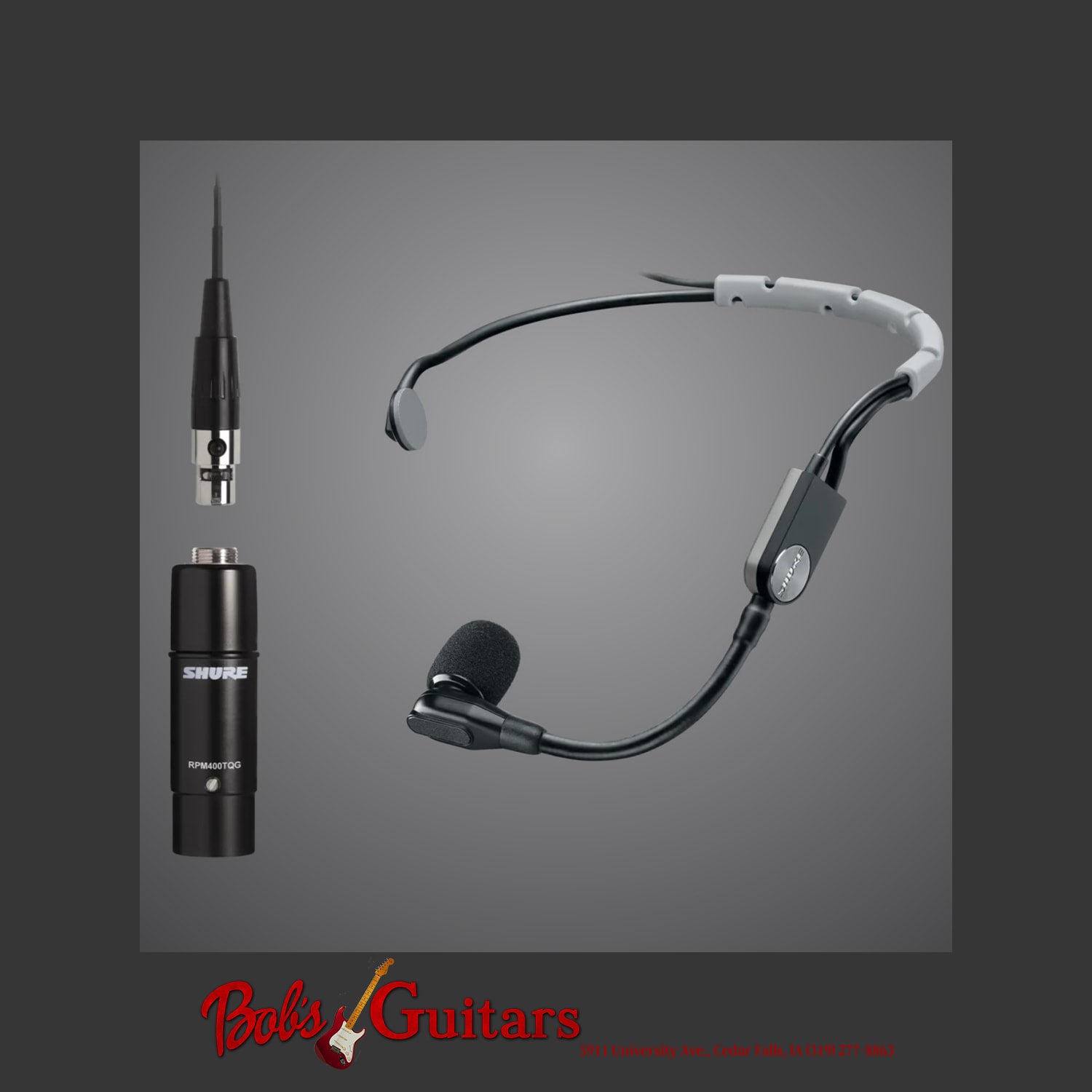 Shure SM35-TQG Performance Headset Condenser Microphone | Bob's Guitars ...