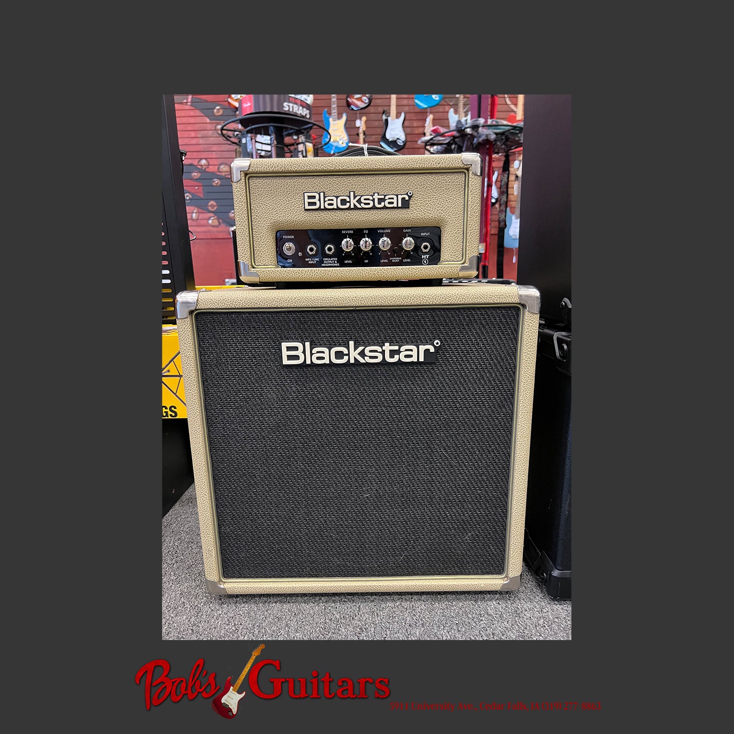 Blackstar HT-1RH Mini Stack (Pre-Owned), SN: (21)VBA170710039 | Bob's ...