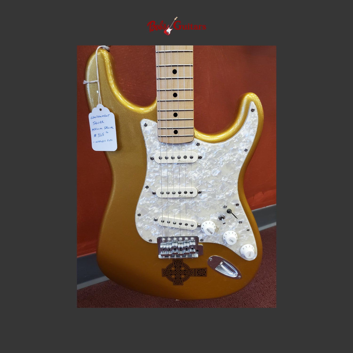 Squier Affinity Special (Pre-Owned), Aztec Gold, SN: CY02125041 | Bob's ...