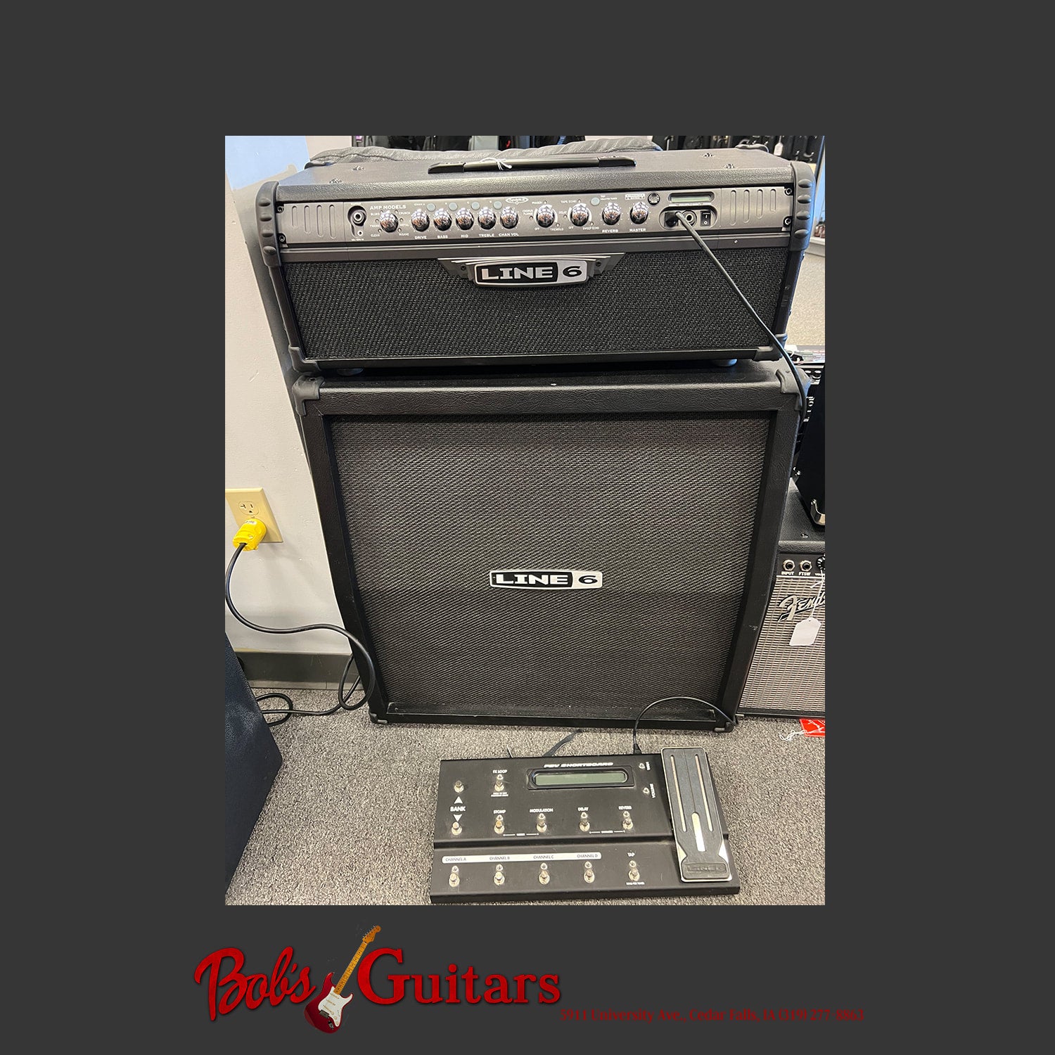 Line 6 Spider III Half Stack (Pre-Owned), SN: (21)A861P5713002151 | Bob ...