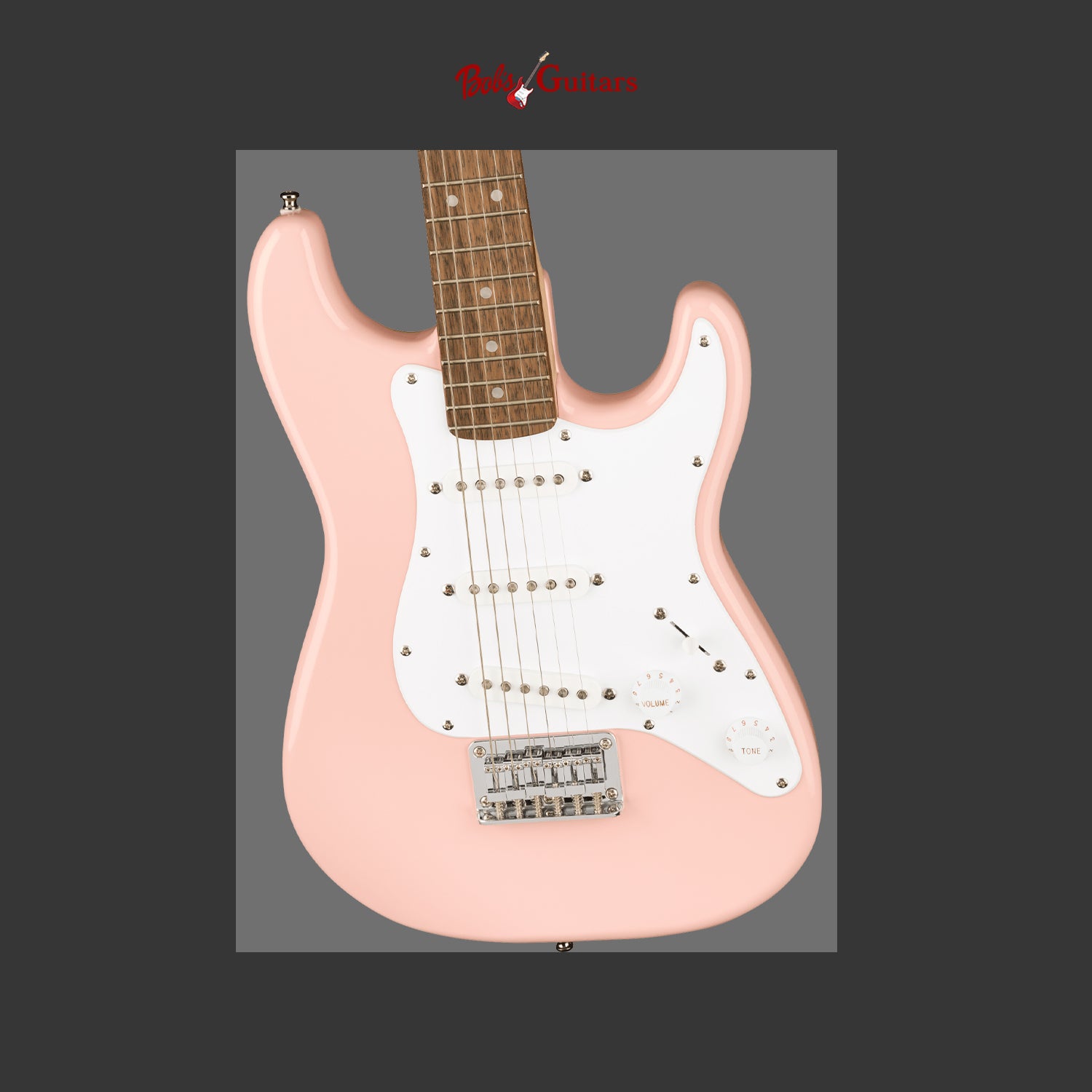 Squier Mini Stratocaster®, Shell Pink, SN: ICSH24024848 | Bob's Guitars ...