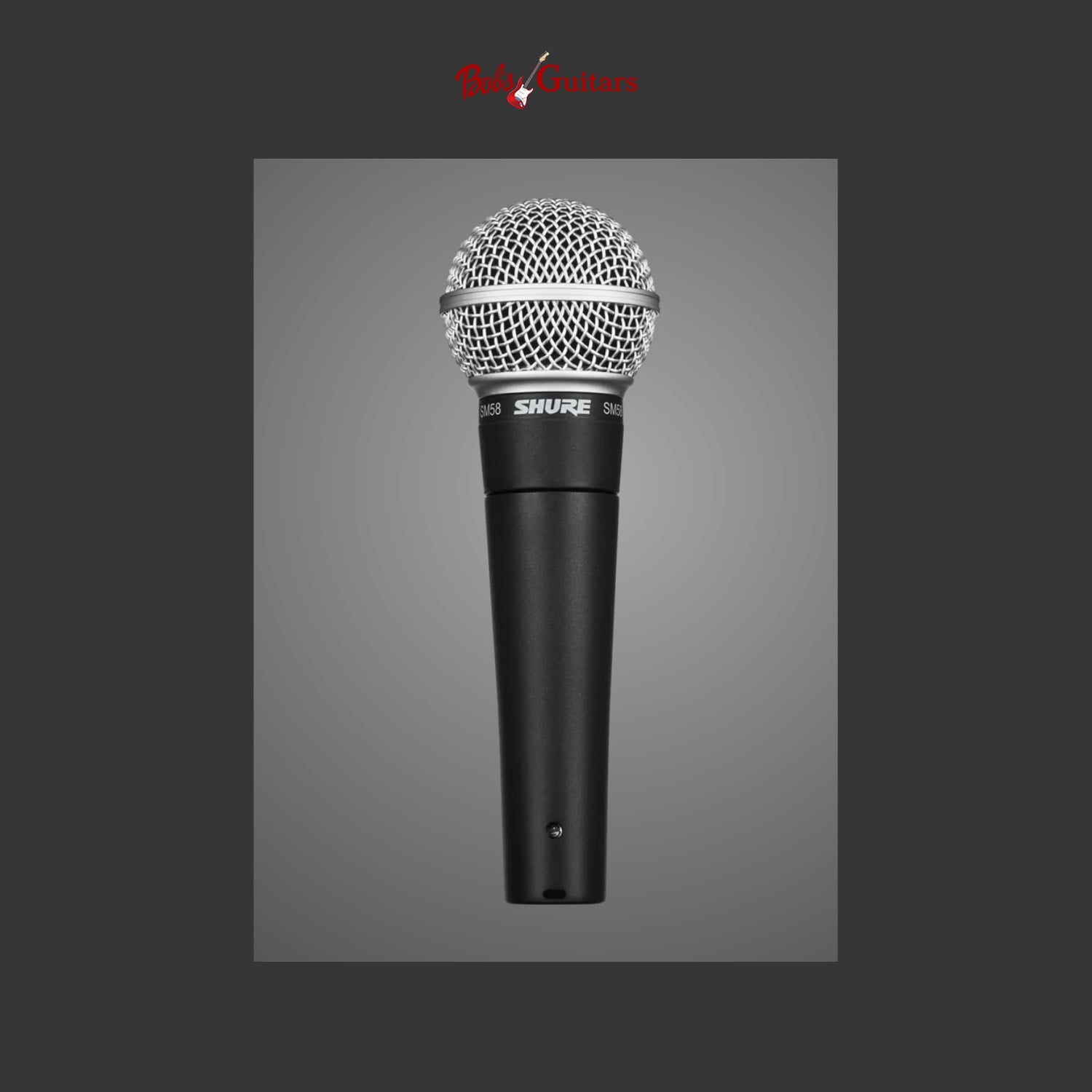 Shure SM58 Dynamic Vocal Microphone | Bob's Guitars ~ 40+ years selling ...